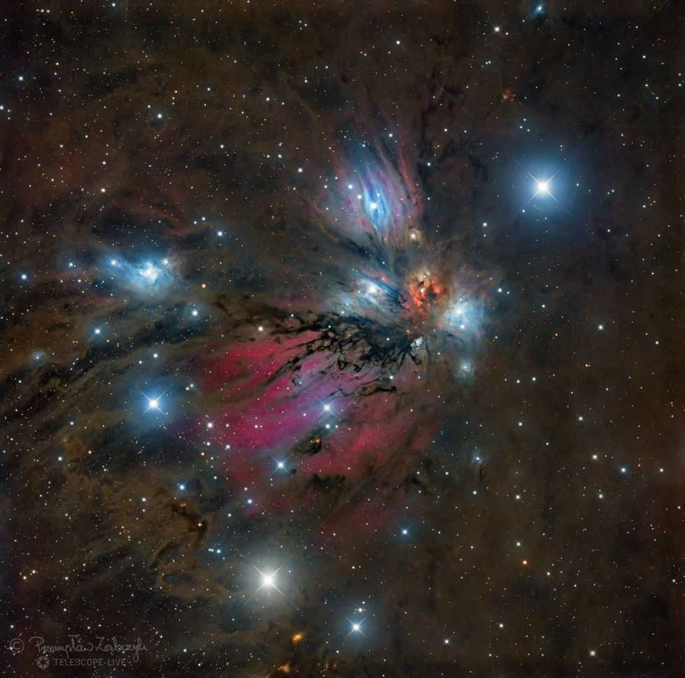imperfect Angel Nebula / NGC 2170 | Telescope Live